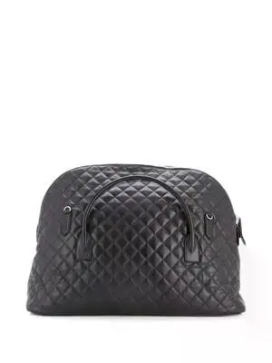 Saint Laurent Quilted Leather Travel Bag