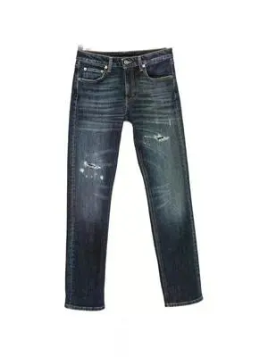 DONDUP Distressed Turn-up Jeans