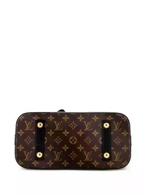 LOUIS VUITTON Alma Handbag Vernis With Monogram Canvas Pm Satchel