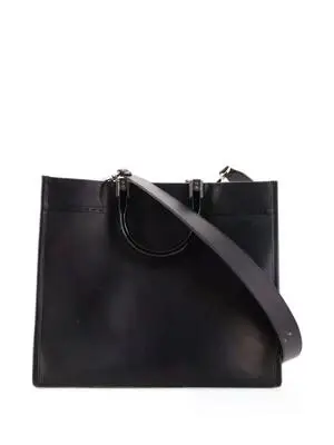 Fendi Sunshine Shopper Leather Medium Tote Bag
