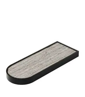 GIOBAGNARA Long Marble-effect Nobble Valet Tray - Neutral