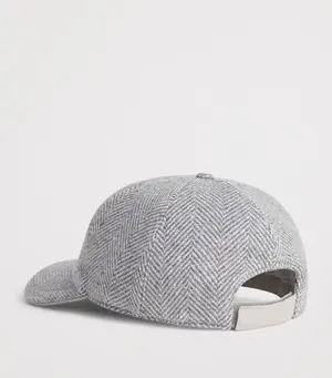 Eleventy Cashmere-silk Capello Baseball Cap