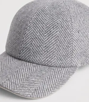 Eleventy Cashmere-silk Capello Baseball Cap