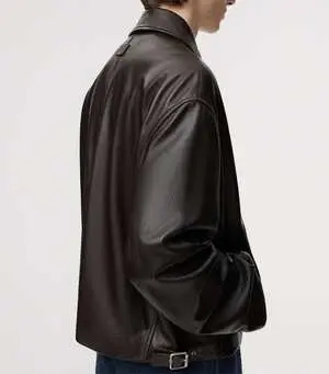 Loewe Deerskin Zip-up Jacket