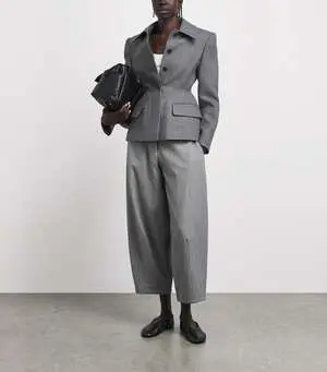 Source Unknown Wool-blend Hourglass Terzo Blazer