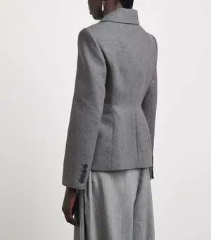 Source Unknown Wool-blend Hourglass Terzo Blazer