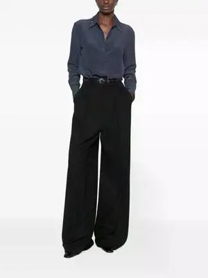 TRAME AUREE Crystal-embellished Long-sleeve Shirt