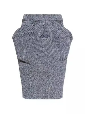 Issey Miyake Found Stone Pocket Midi Skirt