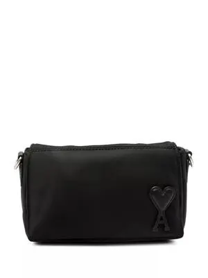 AMI Paris Logo-patch Shoulder Bag