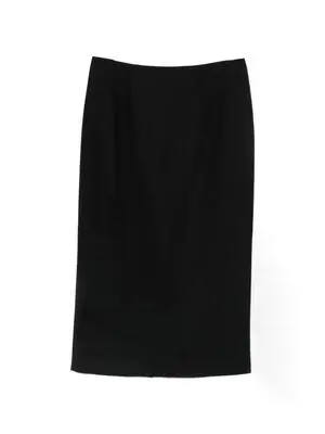 Dolce & Gabbana 2000s Hook-fastening Midi Skirt
