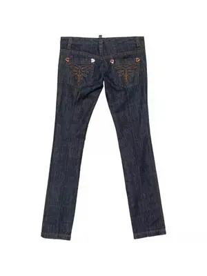 Dsquared2 2000s Pin-tuck Jeans