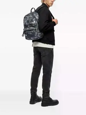 Karl Lagerfeld All-over Print Logo Backpack