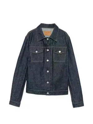 Helmut Lang 2000s Button-up Denim Jacket - Blue