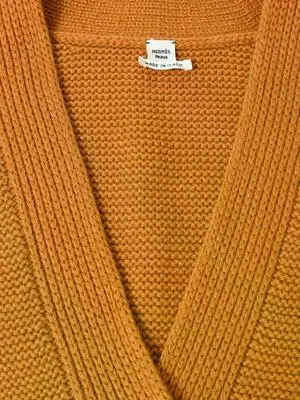 Hermès Knitted Buttoned Cardigan