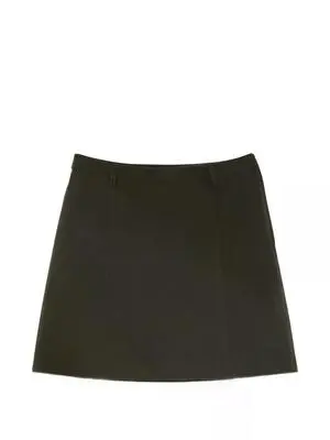 PRADA 2000s Belt-loop Mini Skirt