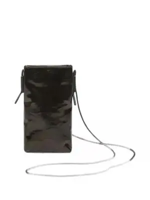 JACK GOMME Likid Light Glossy-effect Phone Bag - Black