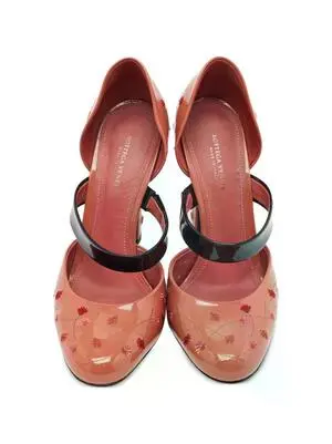 Bottega Veneta Mary Jane Floral-print Pumps