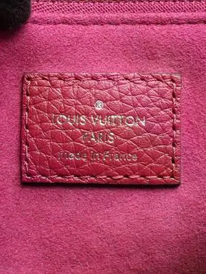 LOUIS VUITTON Taurillon Volta Satchel - Pink