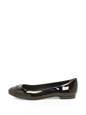 Fendi Zig-zag Cap Toe Ballet Flats