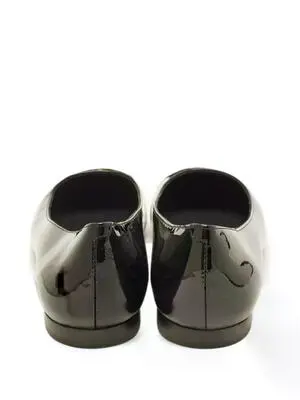 Fendi Zig-zag Cap Toe Ballet Flats