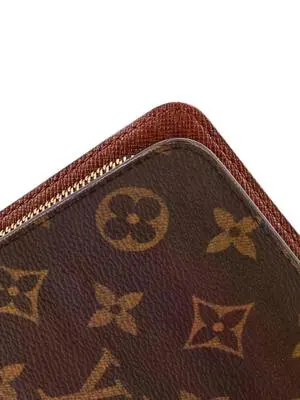 LOUIS VUITTON Porte-monnaie Zippy Wallet Monogram Canvas Small Wallets - Brown
