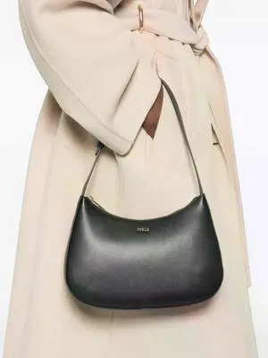 Furla Logo-plaque Leather Shoulder Bag