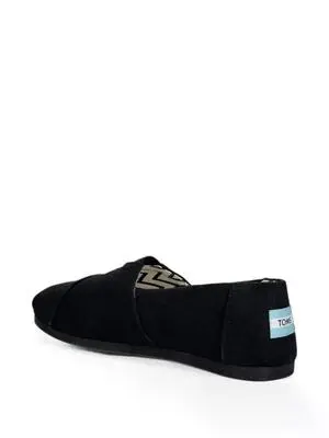 Toms Alpargata Canvas Espadrilles - Black