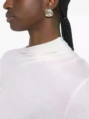 Imperial Draped Long-sleeve Top