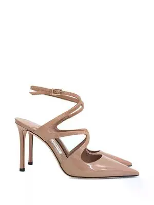 JIMMY CHOO Azia Patent Leather Pumps