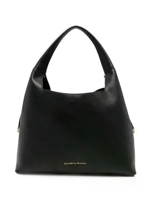 Elisabetta Franchi Grained-effect Zip-detail Shoulder Bag