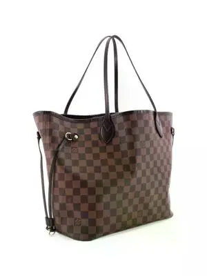 LOUIS VUITTON Neverfull Damier Mm Tote Bag - Brown