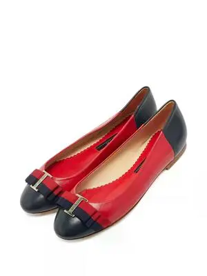 Carolina Herrera Bow-detail Ballet Flats