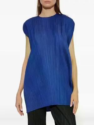Issey Miyake July Pleated Mini Dress