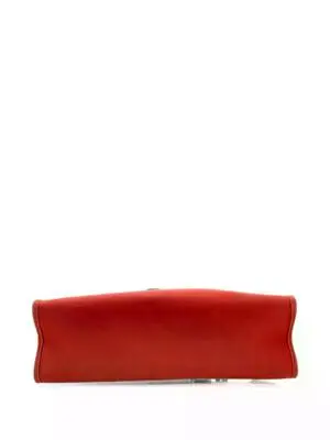 Hermès Herbag Zip Leather And Toile 31 Shoulder Bag