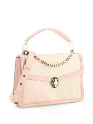 BVLGARI Serpenti Forever Quilted Leather Medium Shoulder Bag