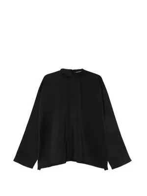 Sofie D'hoore Satin-finish Long-sleeve Blouse