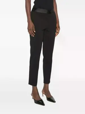 Imperial Satin-trim Slim-fit Trousers