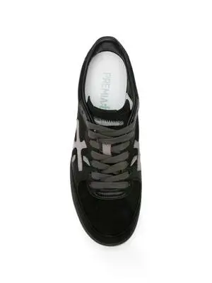 Premiata Bskt Clay Logo-patch Sneakers