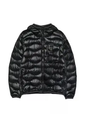 BLAUER. Quilted Hooded Jacket