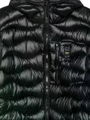 BLAUER. Quilted Hooded Jacket