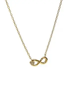 Guess Infinity Crystal-embellished Necklace