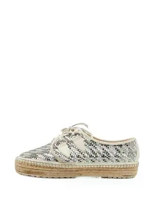 Dior Espadrille Lace-up Sneakers