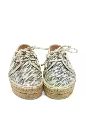 Dior Espadrille Lace-up Sneakers