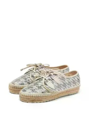 Dior Espadrille Lace-up Sneakers