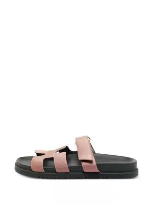 Hermès Chypre H-cut Sandals - Pink