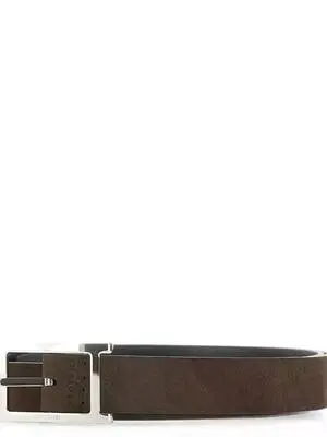 Orciani Nabucco Double Hammered-effect Belt