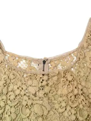 Dolce & Gabbana Floral Lace Mini Dress