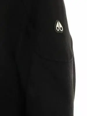 Moose Knuckles Asymmetric-zip Ribbed-collar Coat