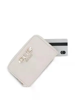 Guess Anise Logo-embossed Zip-around Wallet