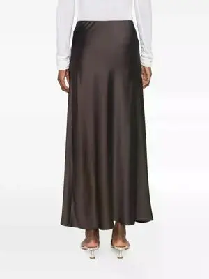Imperial Satin-finish Maxi Skirt